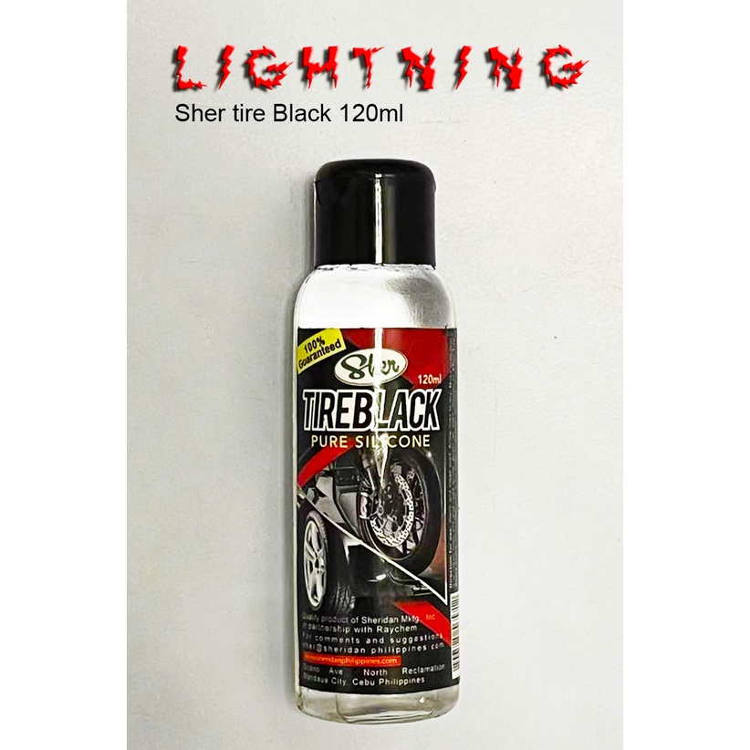 Sher tire Black 120ml and 270ml | Shopee Philippines