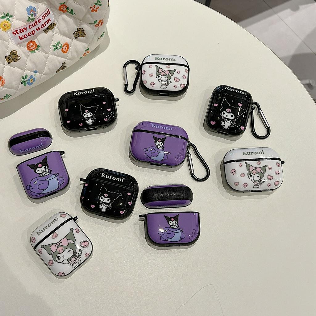 Cute cartoon Kuromi case for airpods 1 2 3 pro gen 2 wireless bluetooth ...