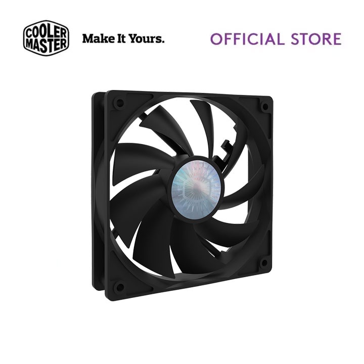 Cooler Master Silent Fan 120 SI2 Non-LED CPU Chassis Cooling Fan (R4 ...