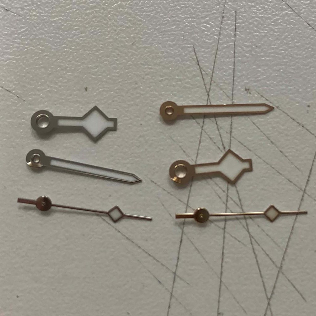 For Japanese NH35/NH36 Mechanical Movement Watch Hands Needle Pointer w ...