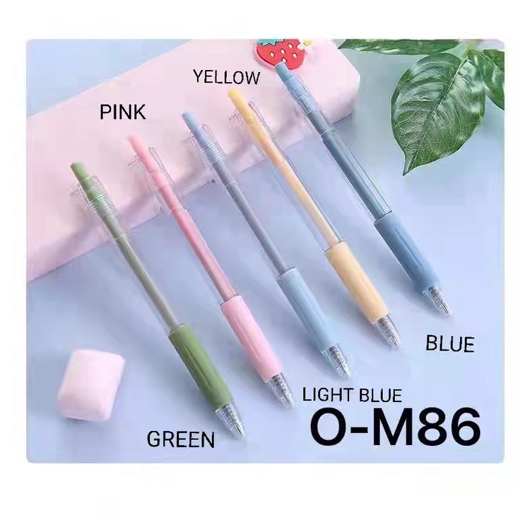 WILLY#Pressable ballpoint pen 0.5mm signing pen Black water-based pen ...