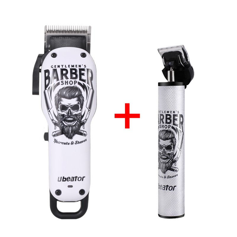 ubeator 2021 newest 100-240V rechargeable barber shop hair clipper cut ...