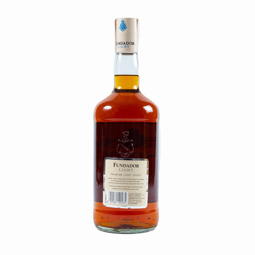 Fundador Brandy Light 1L | Shopee Philippines