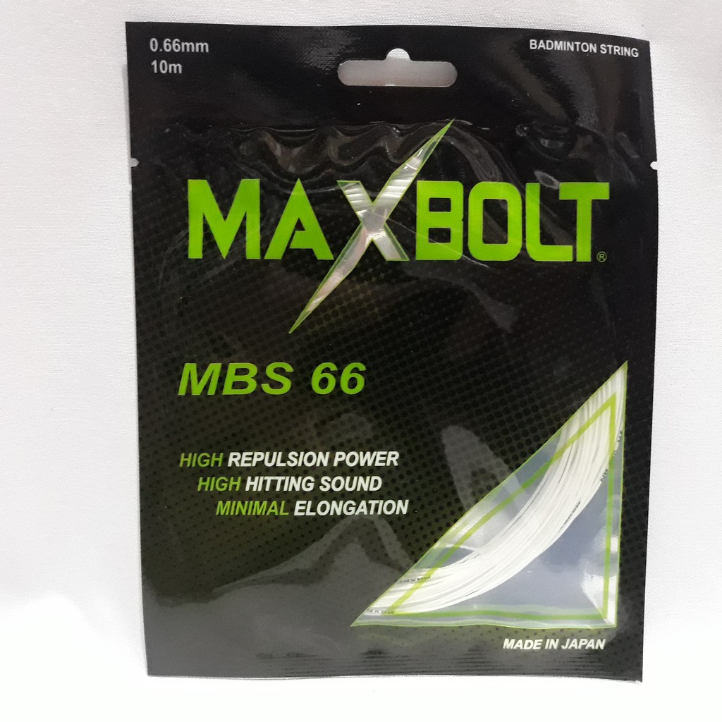 Original String Badminton MaxBolt MBS 66 | Shopee Philippines
