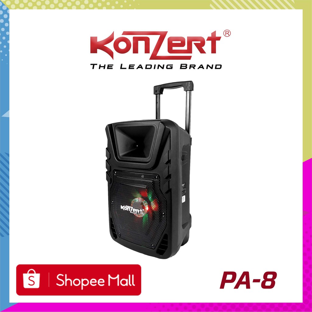 Konzert PA-8 Portable Bluetooth PA System | Shopee Philippines