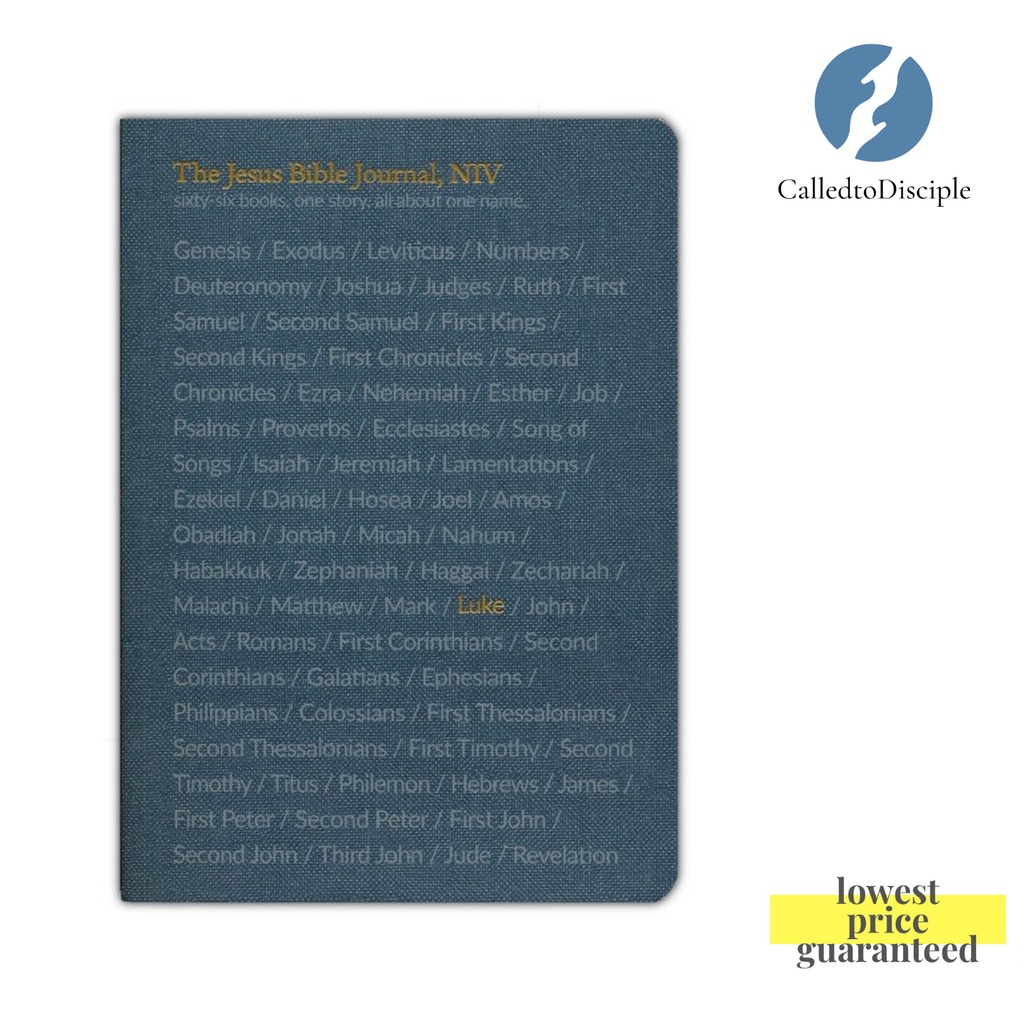 Luke, NIV The Jesus Bible Journal, Comfort Print (Christianbook ...