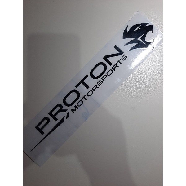 sticker proton motorsport/ cutting sticker | Shopee Philippines