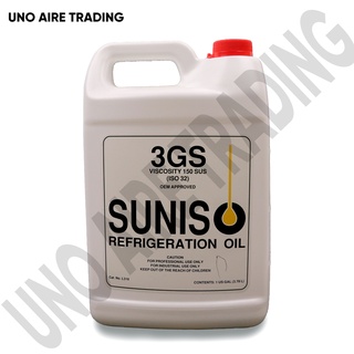 Suniso Oil 3GS, 4GS, 5GS Refrigeration Oil 1 US Gal. (3.78L) Made in USA | Shopee Philippines