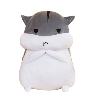 30cm Hamster Doll Patung Soft Toy Animal Doll Cute Fluffy Hamster Doll ...
