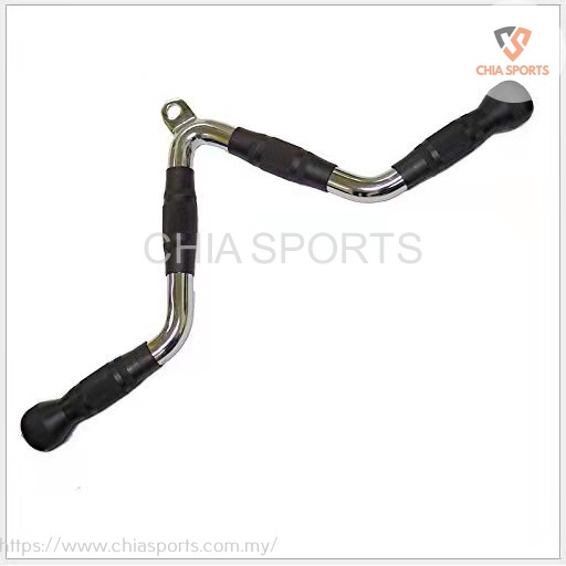 FT10 Multi-Purpose V Bar Triceps Handle Curl Lat pulldown Cable Cable ...