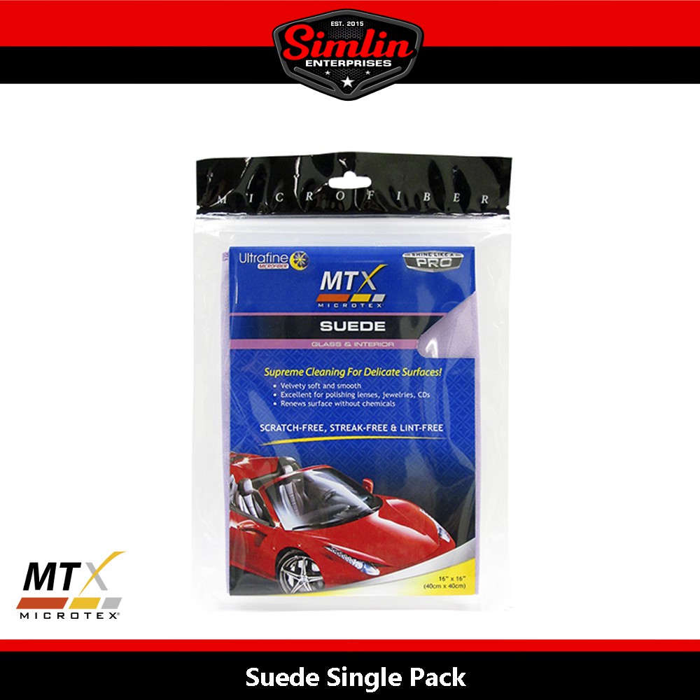 MTX SUEDE Microfiber Cleaning Cloth single pack | Shopee Philippines