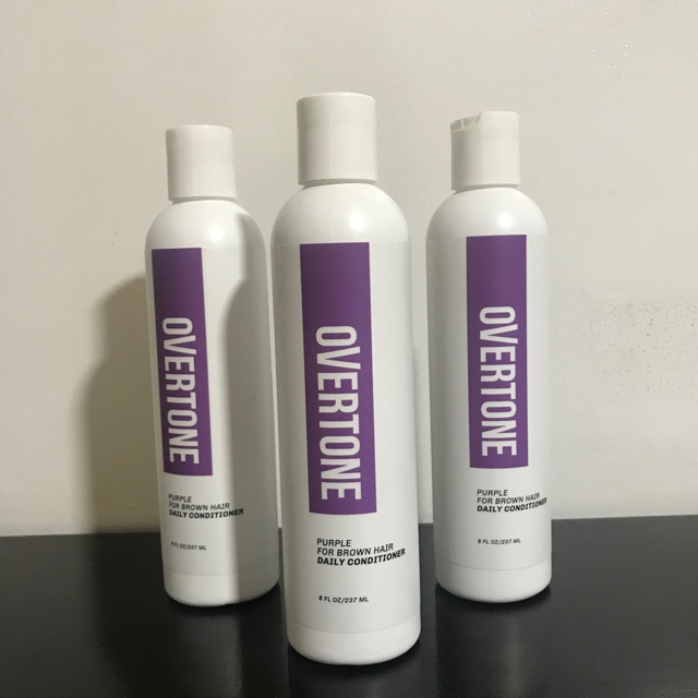 Overtone Purple Coloring Daily Conditioner | Shopee Philippines