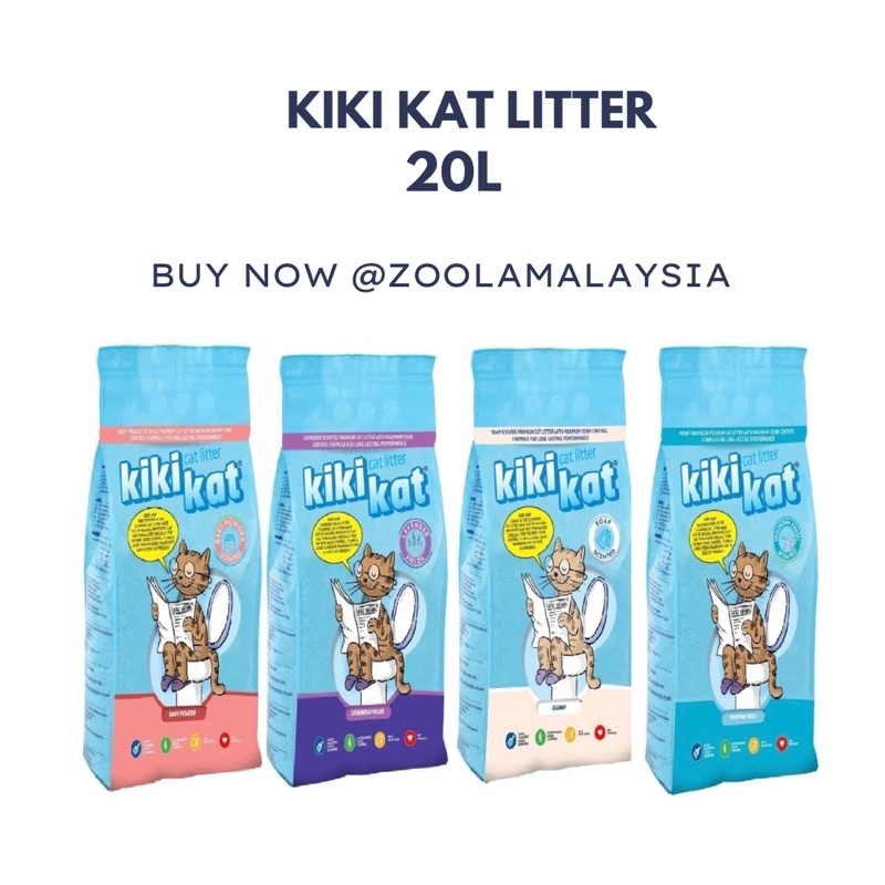 Kiki KAT LITTER (20L/16KG) | Shopee Philippines