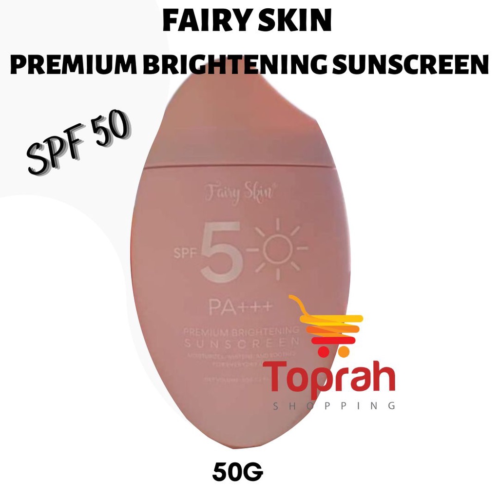 Fairy Skin Premium Brightening Sunscreen SPF50 50g | Shopee Philippines