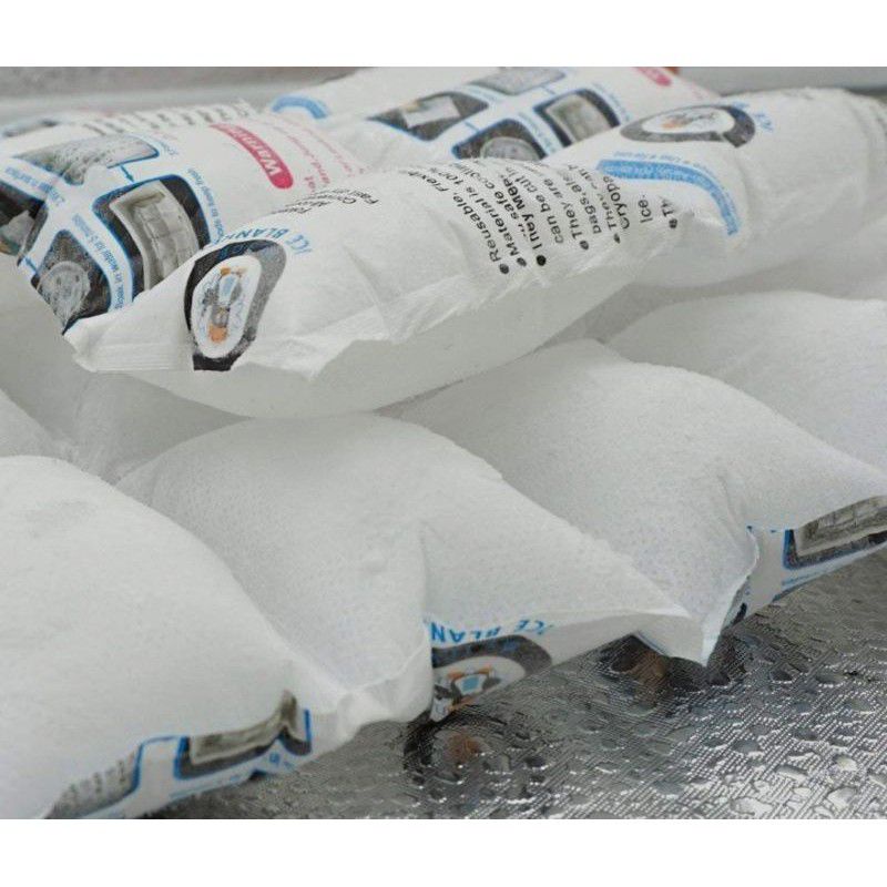 Reusable Gel ice bag insulated dry cold ice pack for cooler bag ...