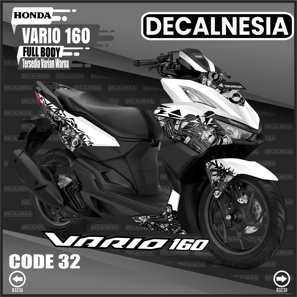 Decal Vario 160 Full Body Sticker Vario New 2022 Motorcycle Honda ...