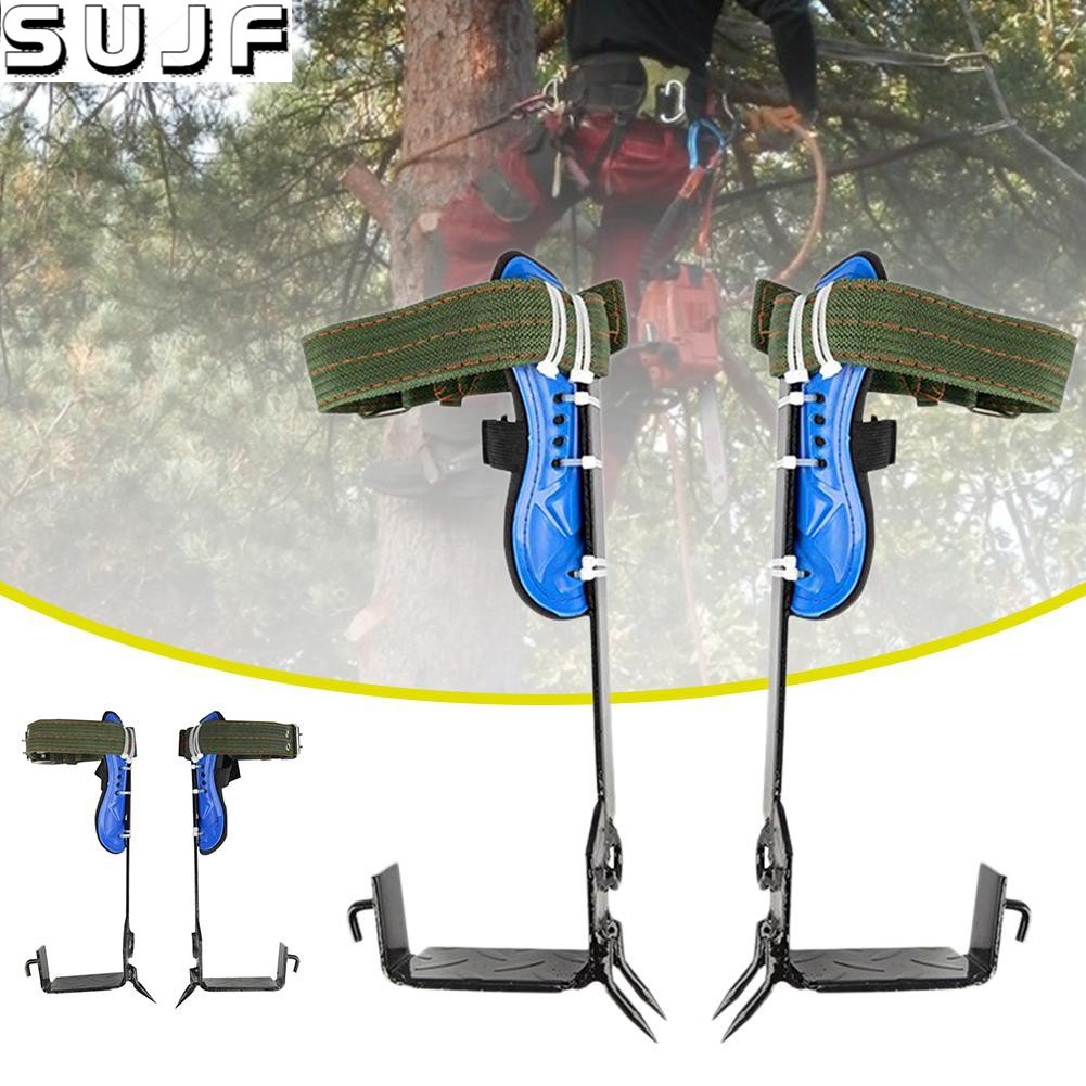 Tree Pole Climbing Spike Set 2 Gears Steel Claw Climbing Tree Spikes ...