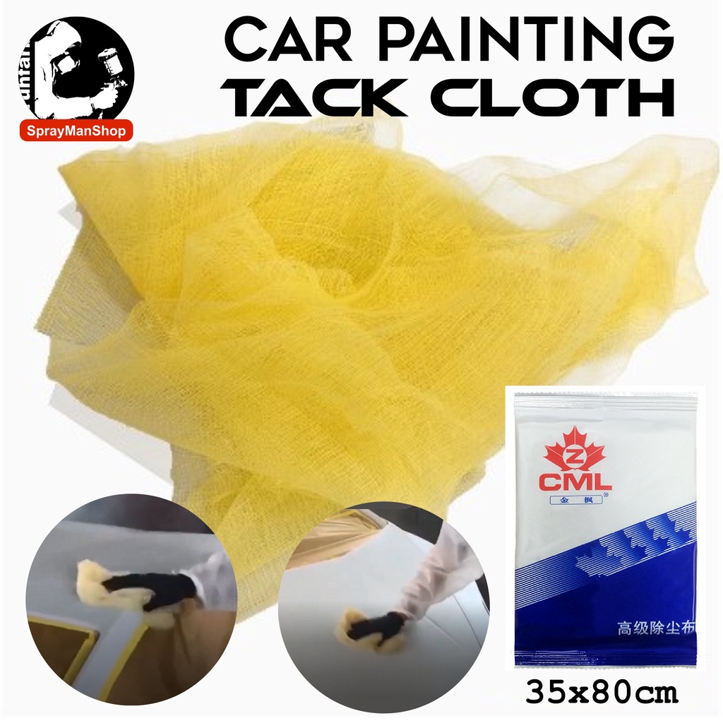 Tack Cloth For Automotive Painting 35x80cm (Kain Pelekat Habuk ...