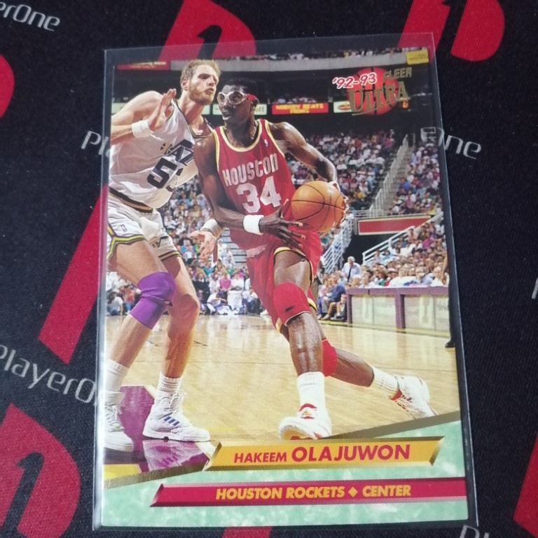 Hakeem Olajuwon NBA Card (Part 1)(90s)(Check Variations)(Instant ...