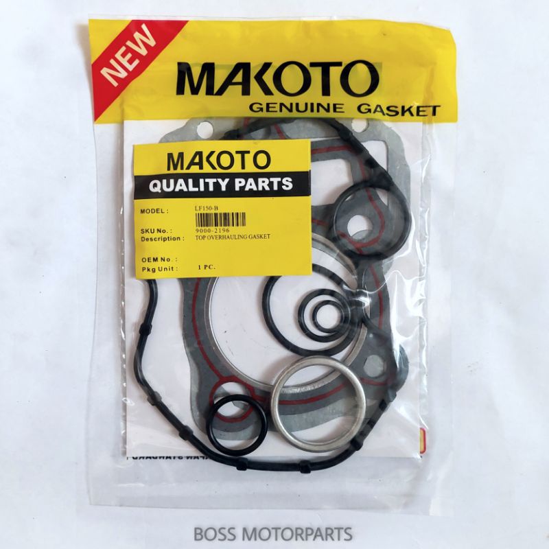 MAKOTO Top Overhauling Gasket For XRM/Wave 125, XRM/WAVE110,TMX155/125 ...