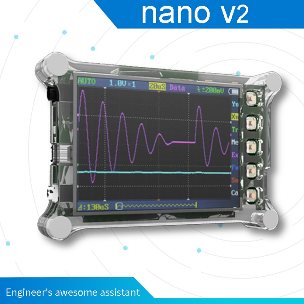 RF Oscilloscope STM32 DevelopmentS Board Open Source Osciloscopio Analyzer Kit DSO Nano V2 ...