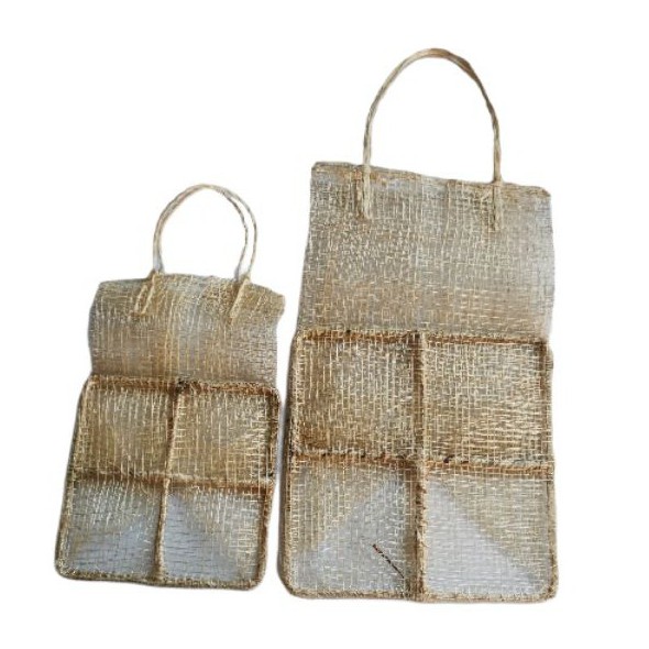 ABACA SINAMAY with WIRE NATIVE BAG FOR DIY SOUVENIR PACKAGING | Shopee ...