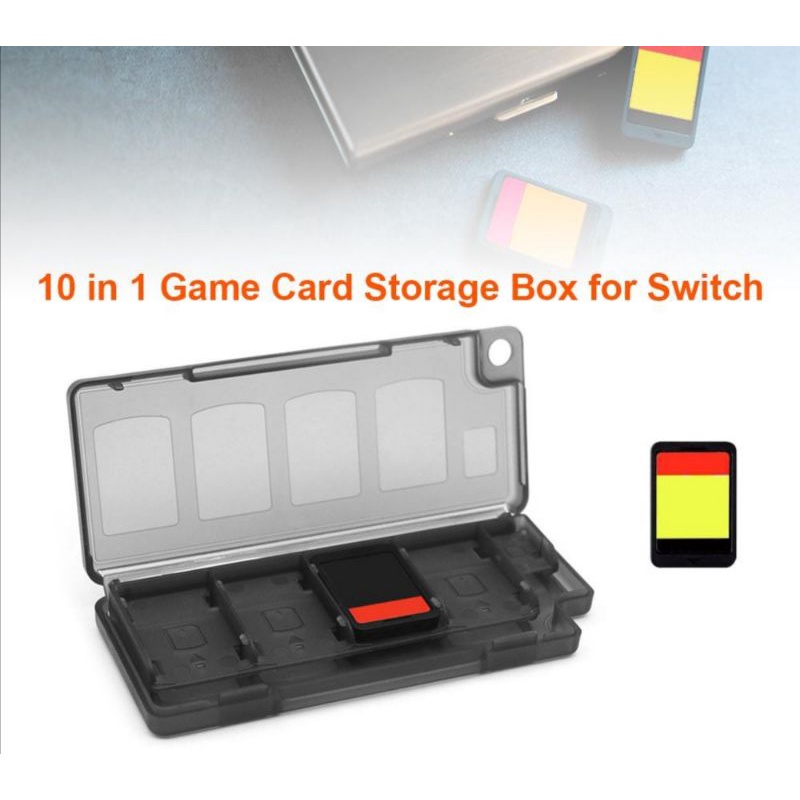 NINTENDO SWITCH STORAGE CART - 10 IN 1 GAME CARD STORAGE | Shopee ...