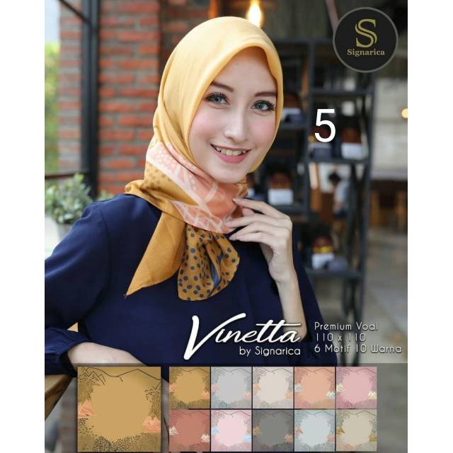 Vinetta DESIGN 5 QUARTER BY SIGNARICA / VOAL MOTIF QUARTER / SIGNARICA ...