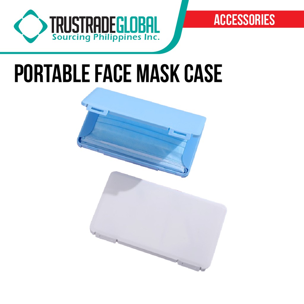 Portable Face Mask Case / Storage (Dustproof Travel Face Mask Case ...