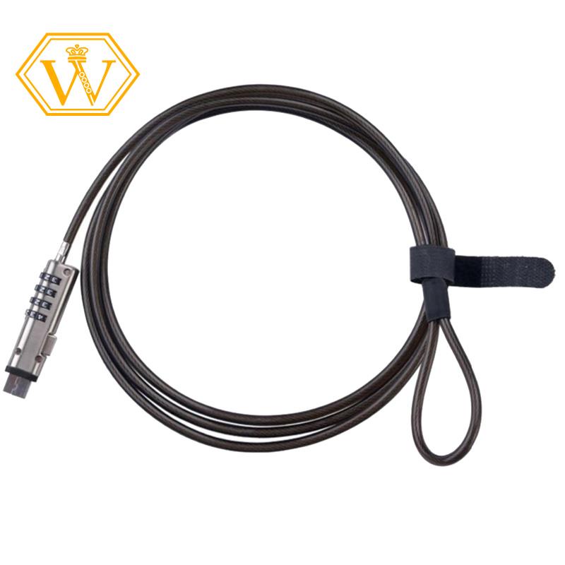 4 Digital Universal Lock USB Laptop Security Cable Lock for Computer ...