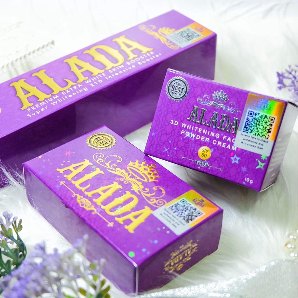 101 PERCENT ORIGINAL Thailand ALADA Soap | BODY BOOSTER | 3D FACIAL ...
