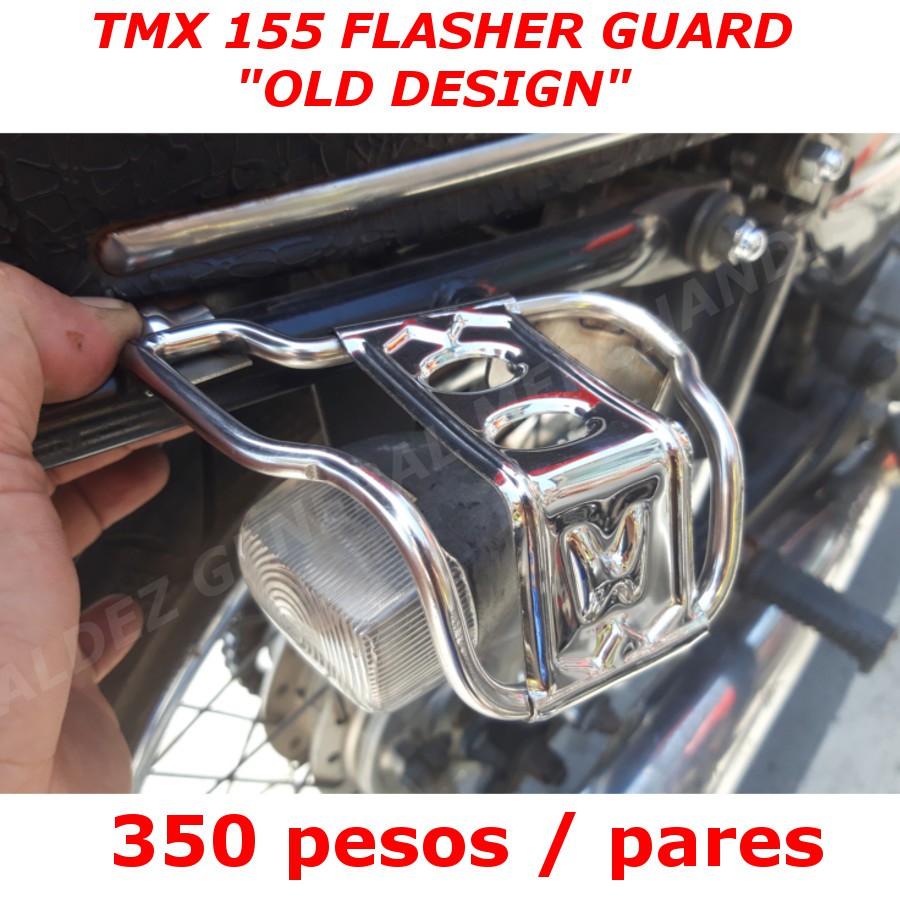 TMX 155 Flasher Guard Stainless Val | Shopee Philippines