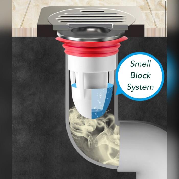 Zairi | Floor Drain Trap Anti Odor Cockroach Centipede Odor Prevent ...