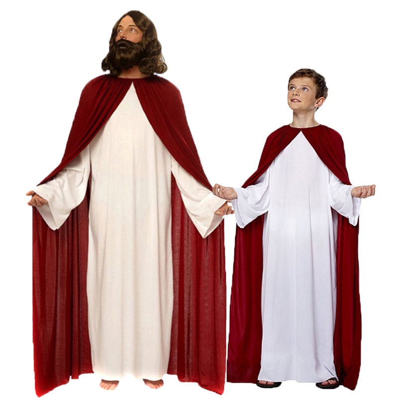 Easter Purim Halloween Costume Family Matching Christ Jesus Costumes ...