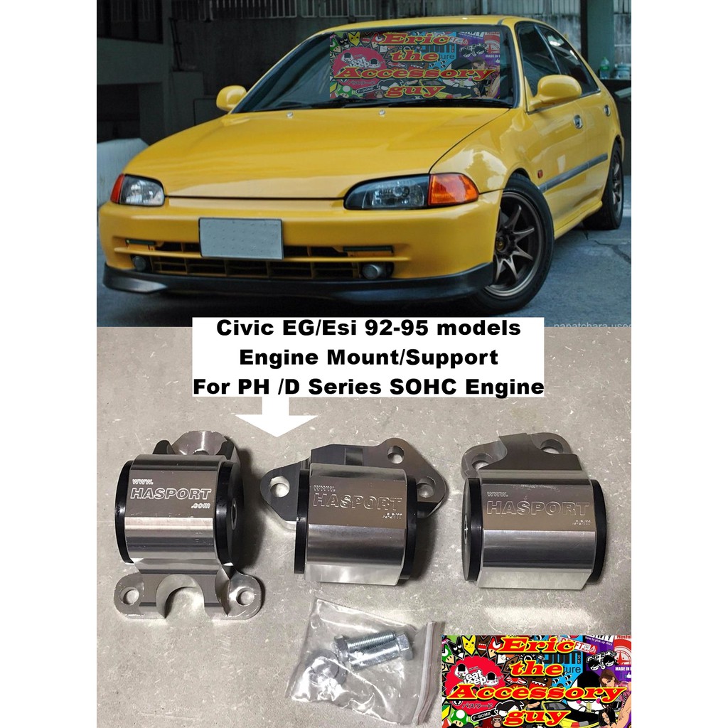 Honda Civic EG/Esi 1992-1995 models Solid Engine Support | Shopee ...