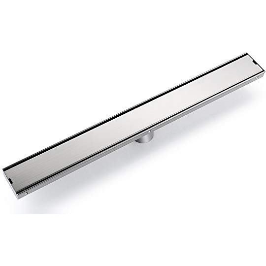LINEAR STAINLESS FLOOR DRAIN 900 x 68mm and 1200x68 mm with TILE SLOT ...
