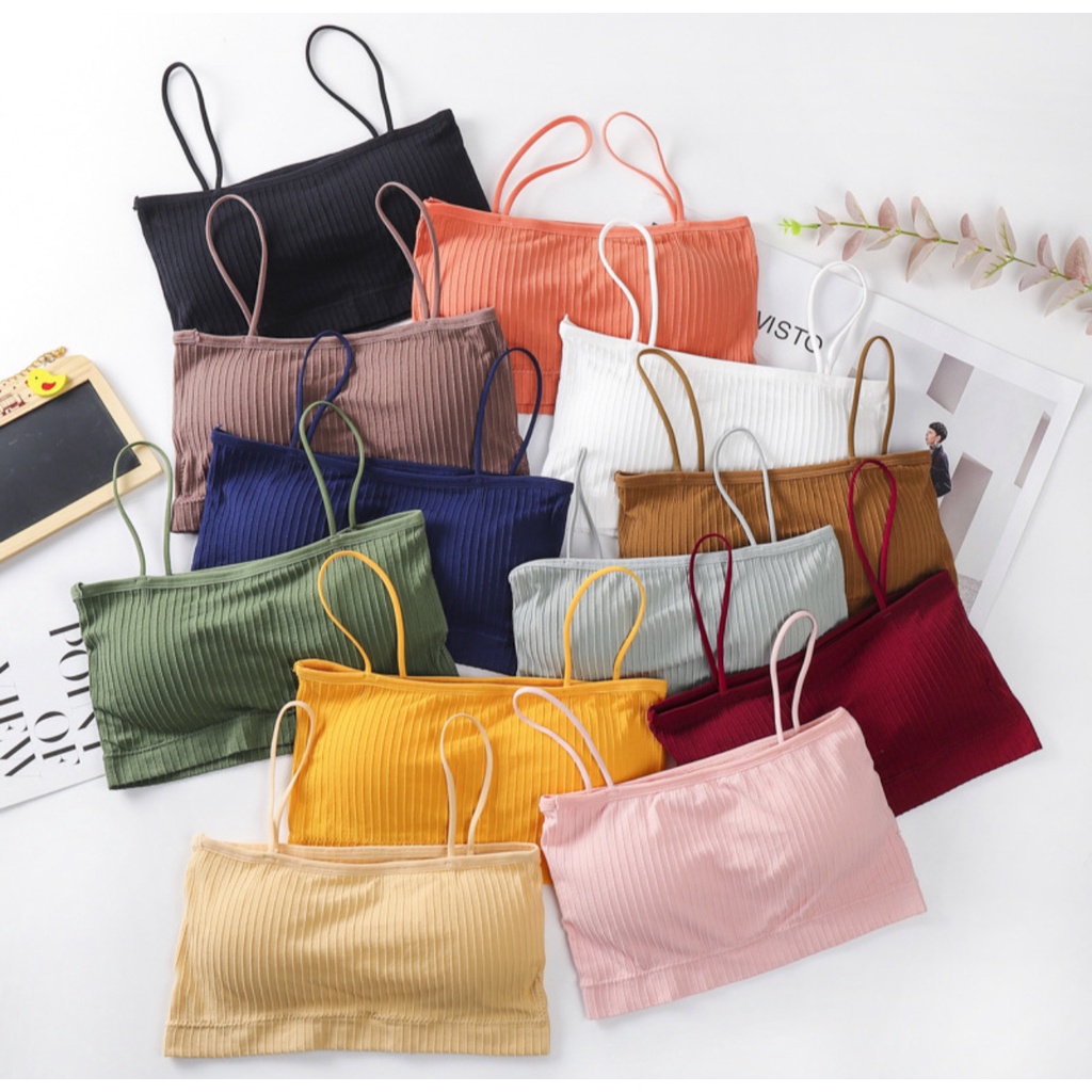 Mul-Color Bra Tube Comfortable Lovely Sexy bras | Shopee Philippines