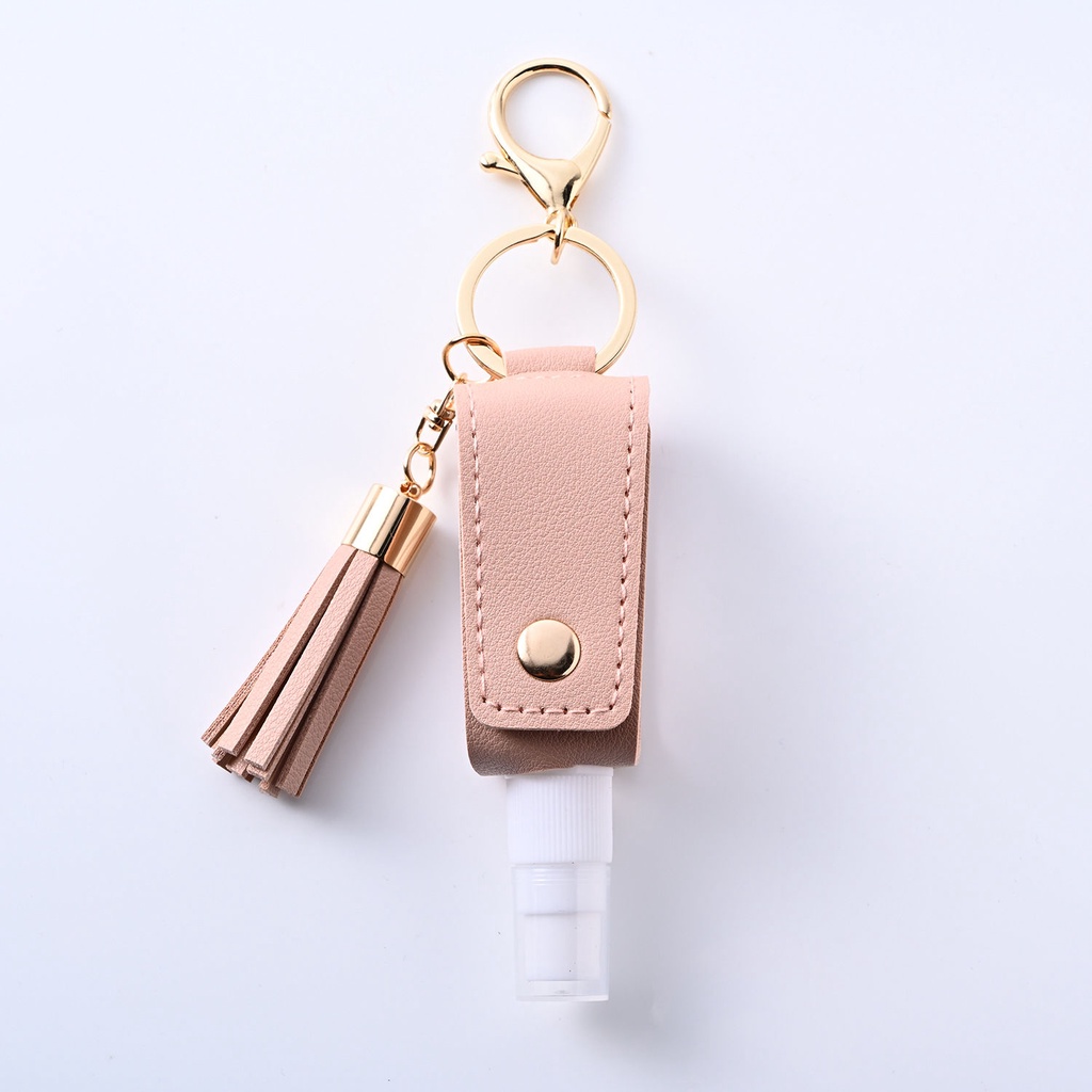 Alcohol Spray Bottle Keychain, 30ML Mini Spray Bottle Reusable Leather ...