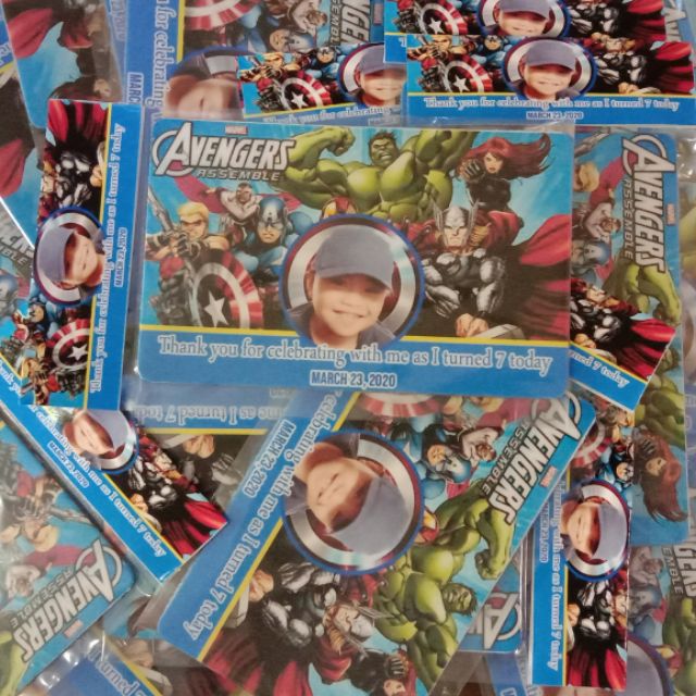 Laminated with tag | Avengers Ref Magnet | Shopee Philippines