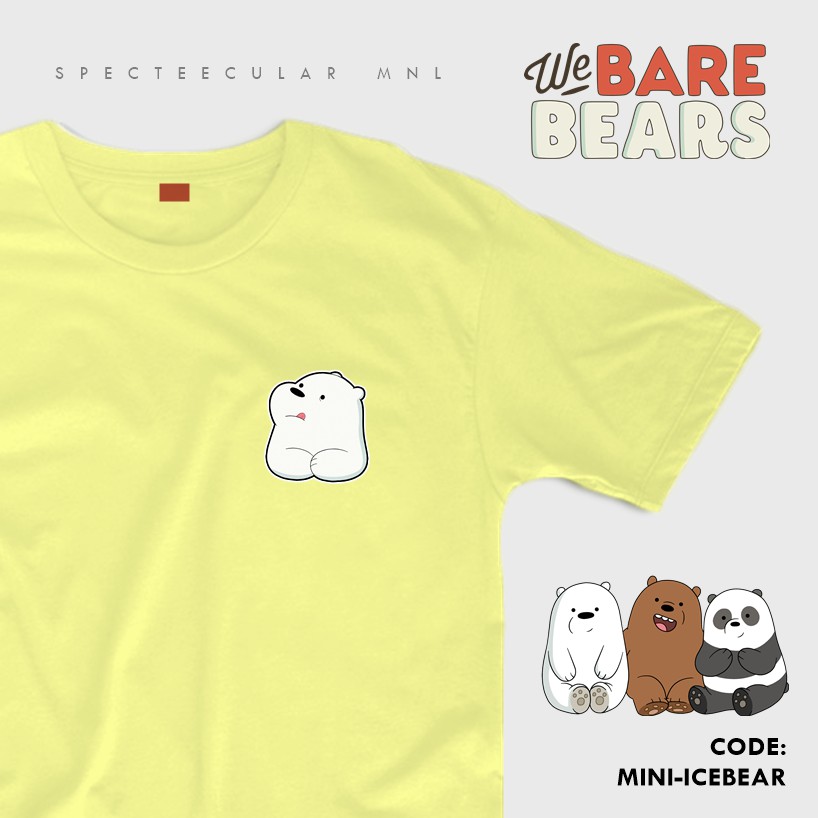 W E B A R E B E A R S Tshirt | Spectee MNL Tee | Shopee Philippines