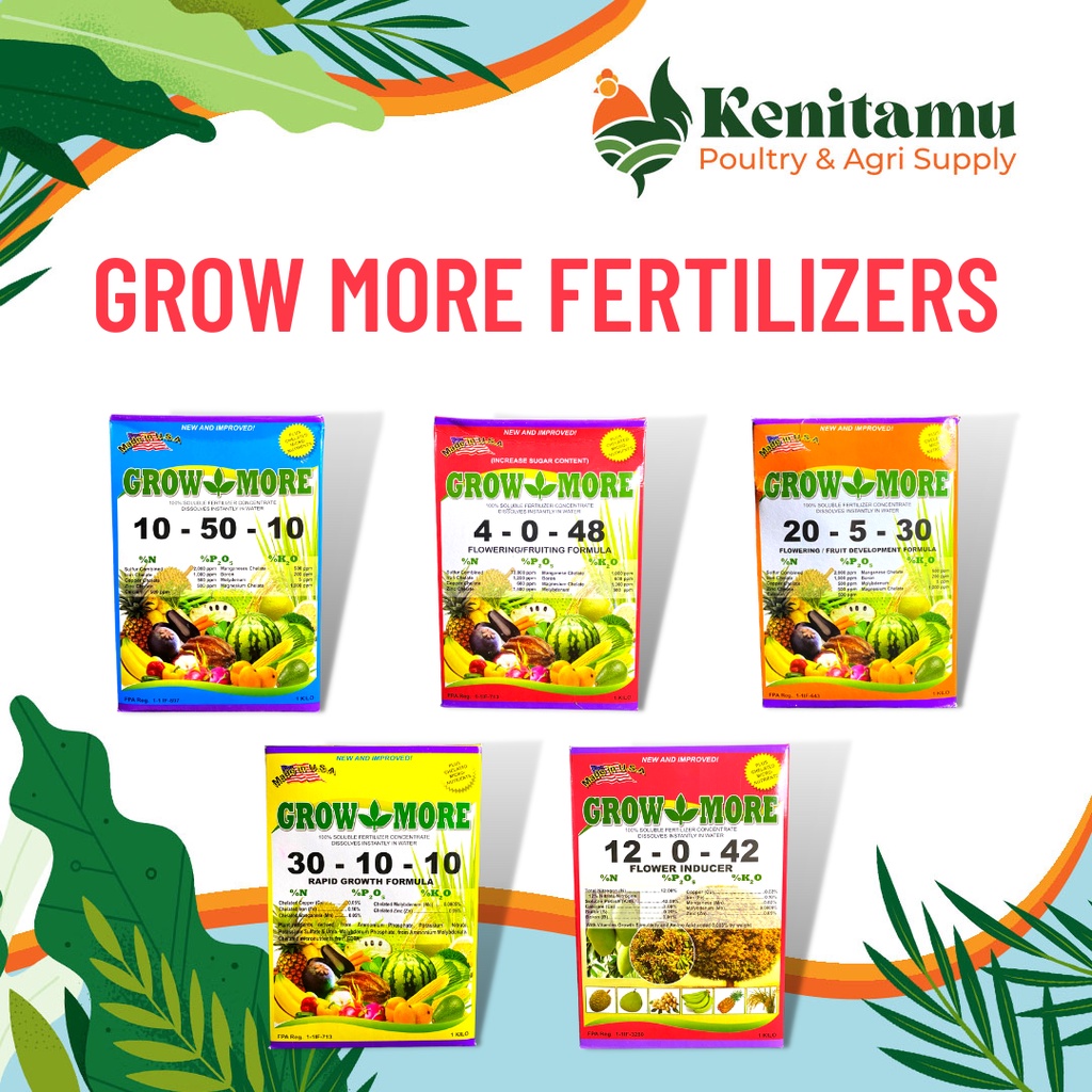 GROW MORE FERTILIZERS BY: SAGREX CORP. | Shopee Philippines