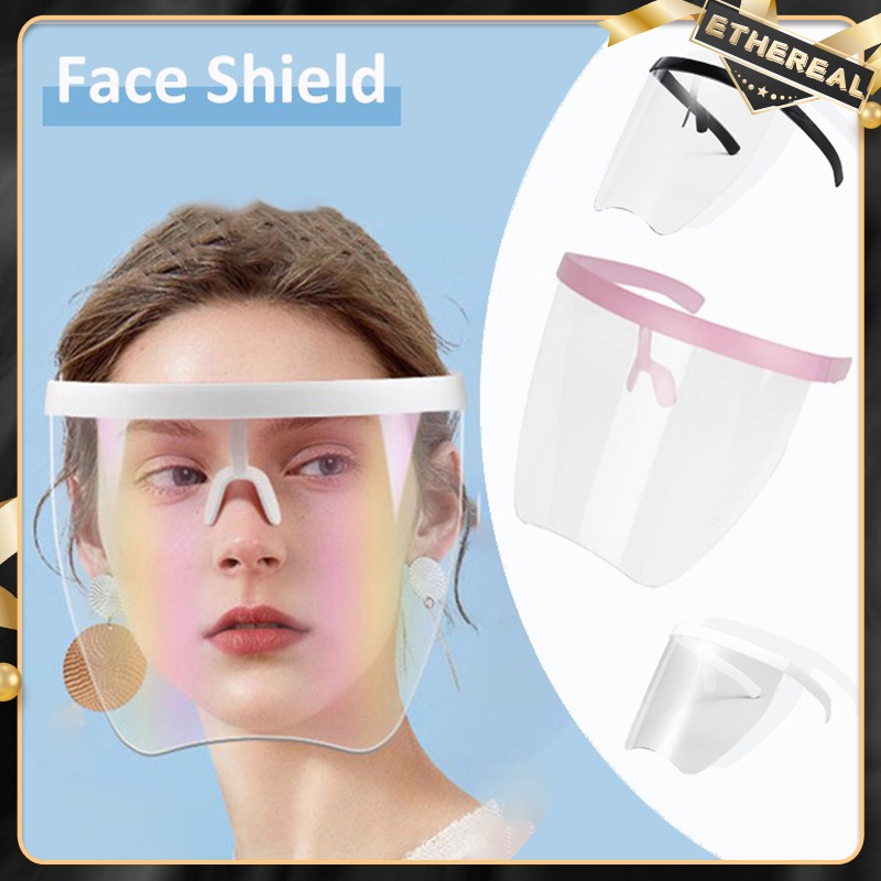 Oversize Face Shield Block Droplets/Anti-dropping/Windproof Mask Goggle ...