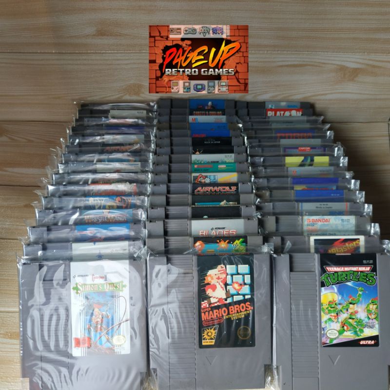 NES Game Carts U.S Original. | Shopee Philippines