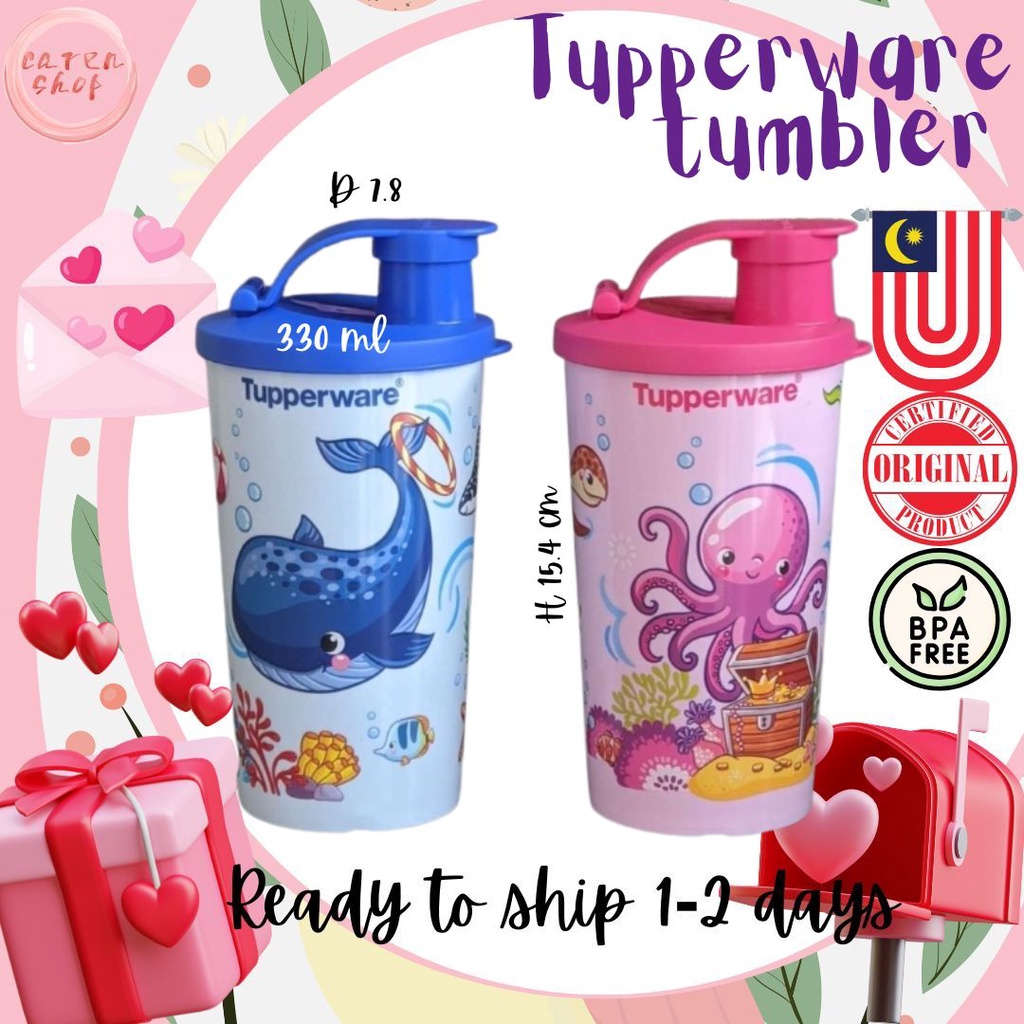 Hadiah Tupperware Wish card Tupperware KID BOTTLE BUDAK AIR BOTOL ...