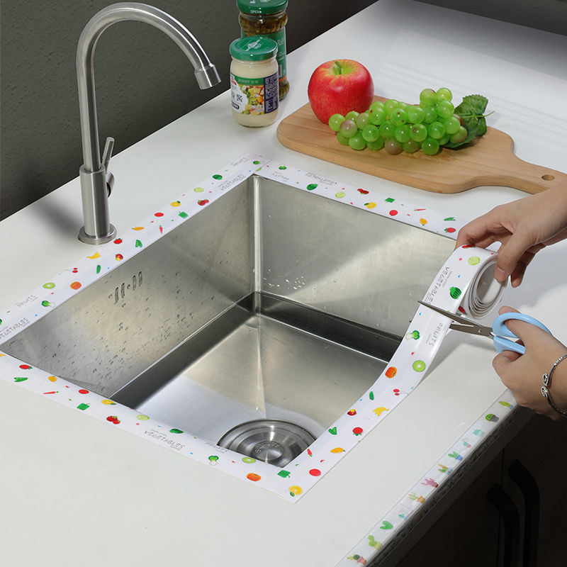 Transparent Stove Kitchen Sink Waterproof Stickers Oil-Proof Mold ...