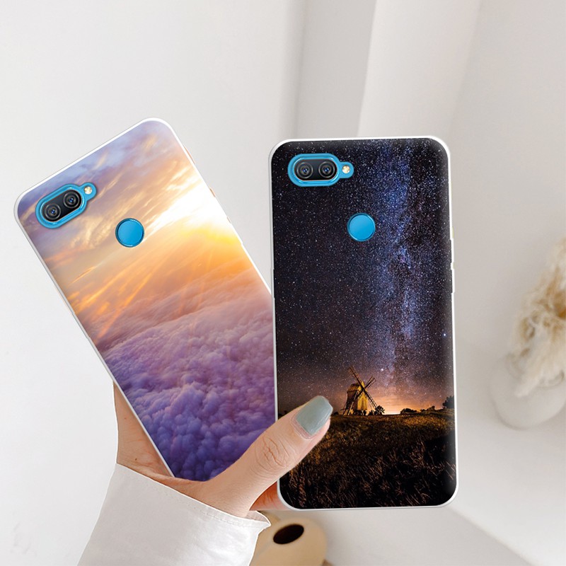 OPPO A12 A5S A7 A11K TPU Silicone Anti-fall Full Clear Cover for OPPO ...