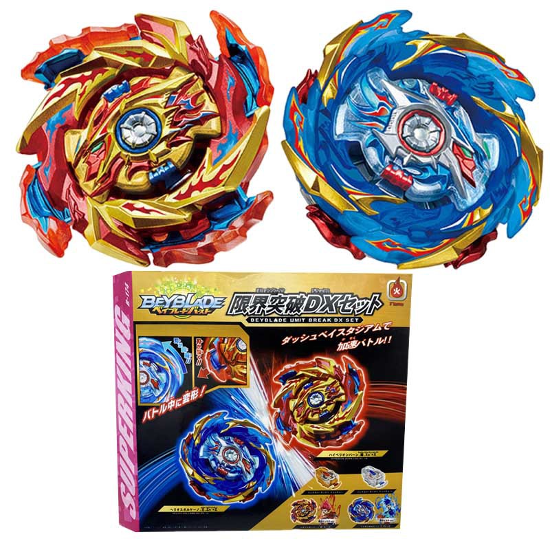 Beyblade Launcher Box Set Superking B-174 Limit Break DX Set Beyblade Burst with Launcher Kid ...