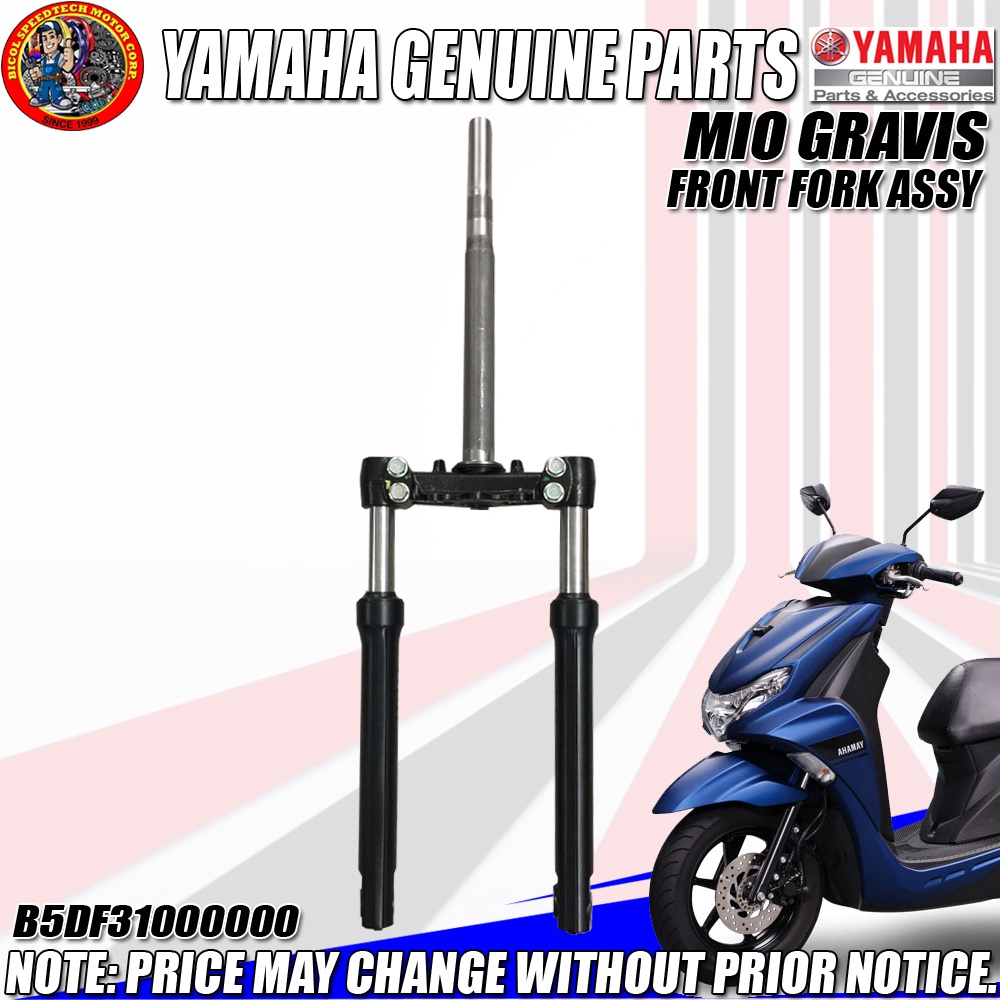 MIO GRAVIS FRONT FORK ASSY (YGP) (GENUINE: B5D-F3100-00) | Shopee ...