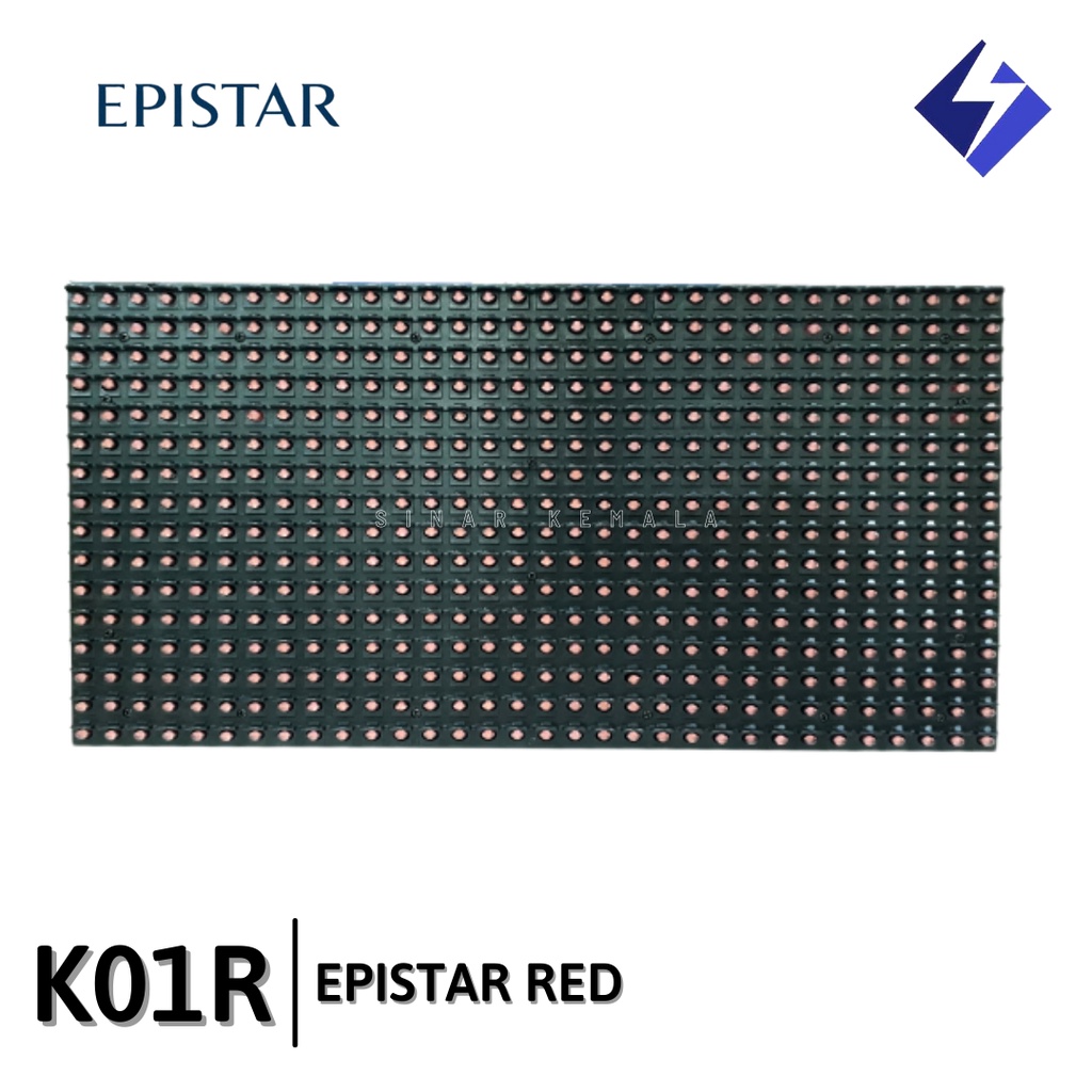 MERAH P10 Outdoor EPISTAR DIP HUB-12 Module 32 x 16cm Red Running Text ...