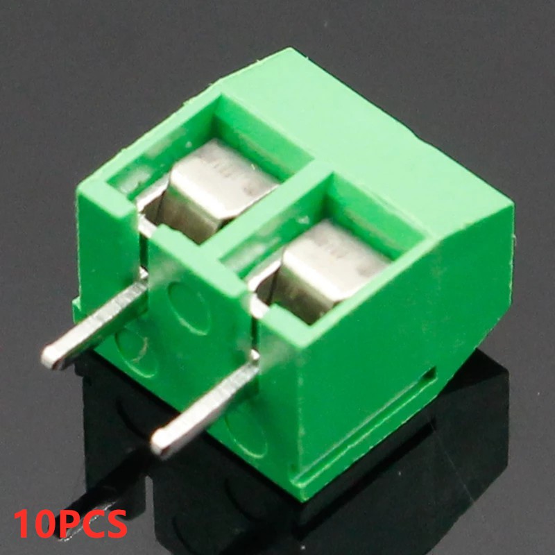 20PCS/LOT KF301-2P KF301-5.0-2P KF301 Screw 2Pin 5.0mm Straight Pin PCB ...